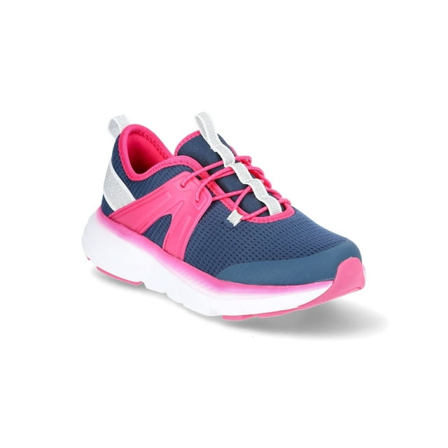 Athletic Works Girls Cage Knit Slip On Sneakers