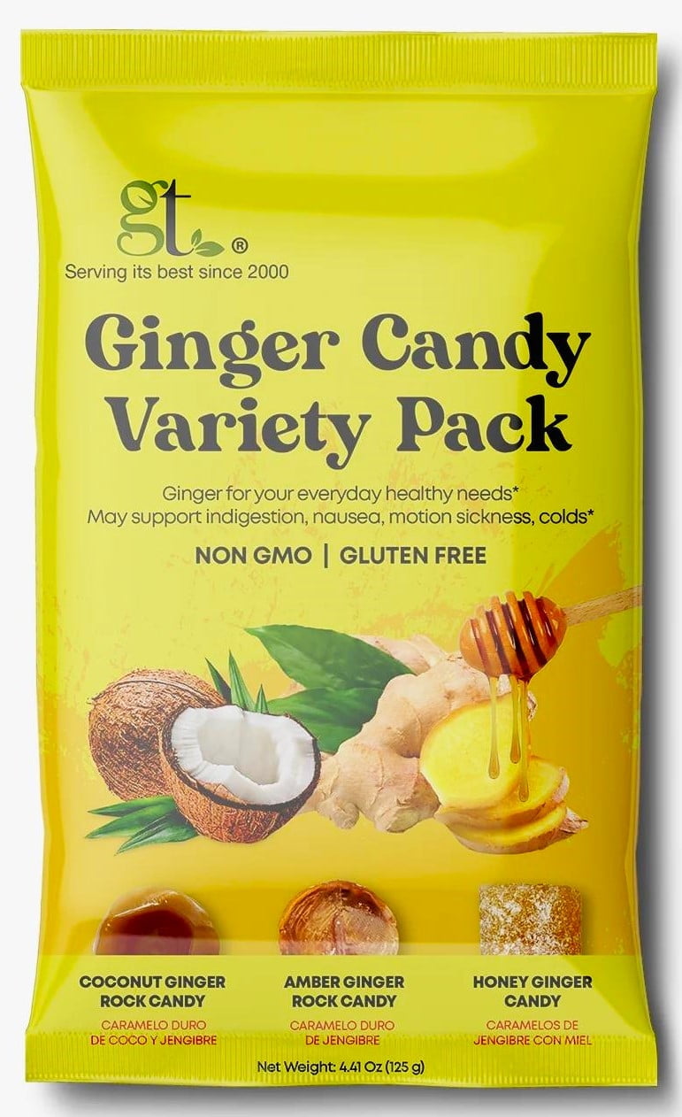 GT Ginger Candy Variety Pack, 4.41 Ounce Bag - Walmart.com