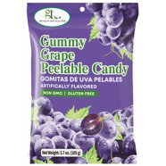 AMOS Peelerz Gummy Variety Pack - 5 Individual Packs, Peelable Fruity ...