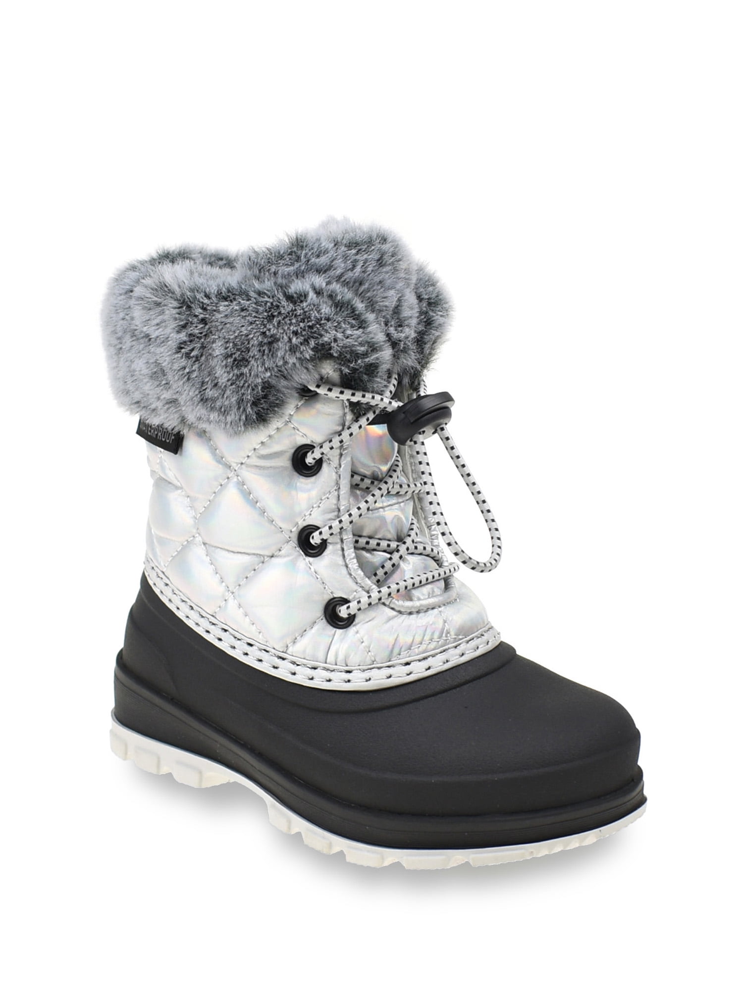 Ozark Trail Toddler Girls Waterproof 200G Shell Winter Boot - Walmart.com