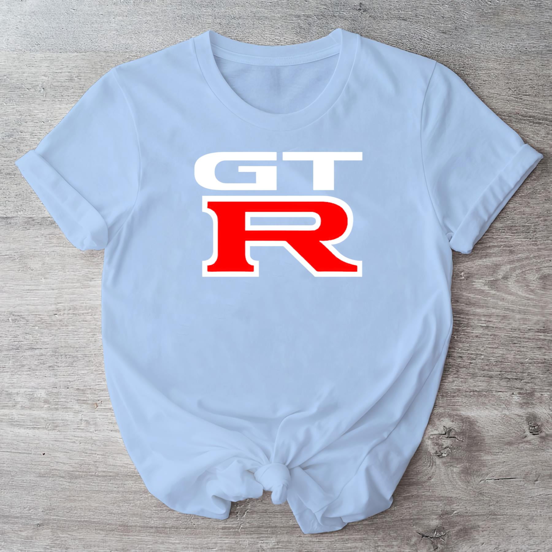 GT-R T-SHIRT Nissan Auto Motor Car Black Logo High Performance GTR ...