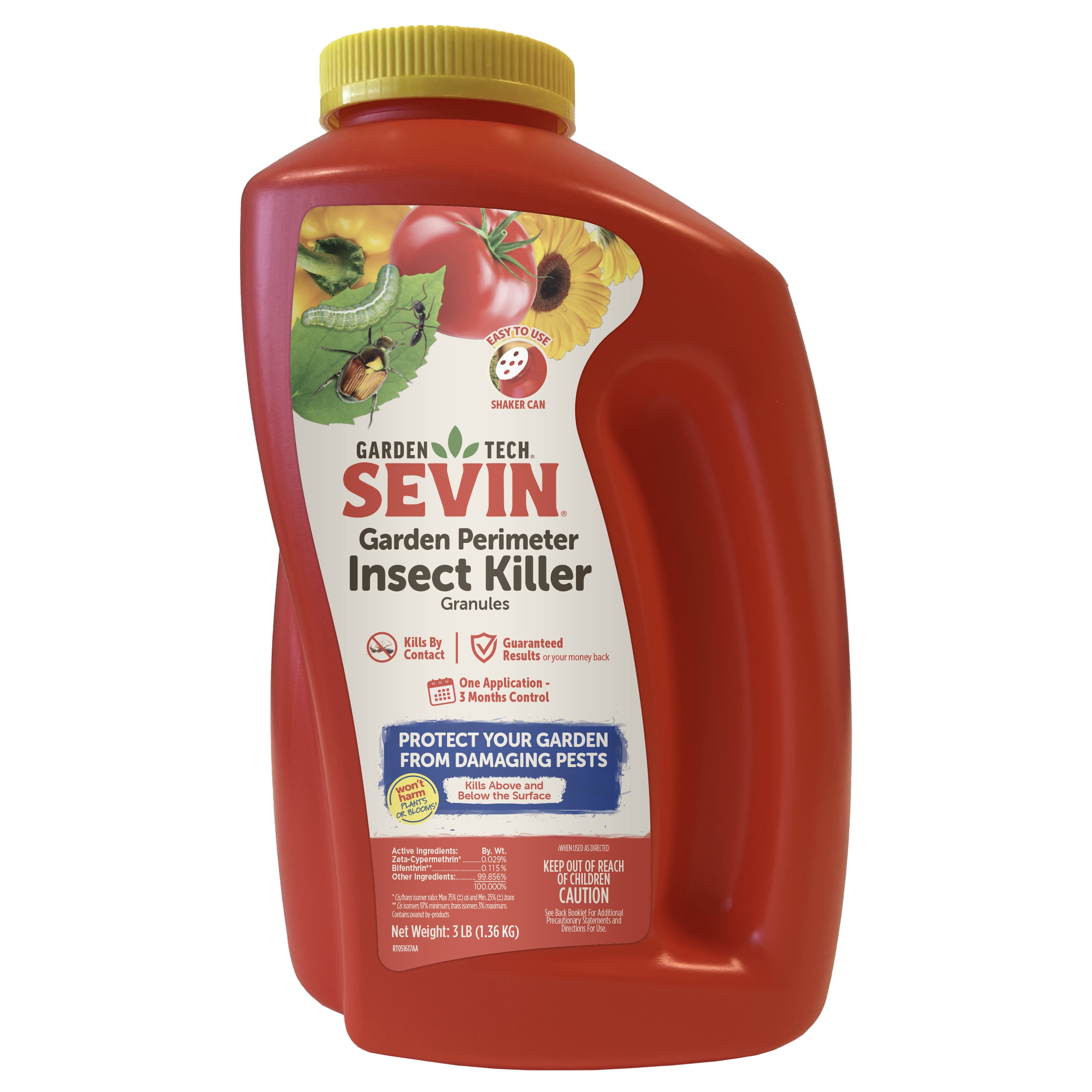 GT Sevin Garden Perimeter Insect Killer Granules 3lb - Walmart.com