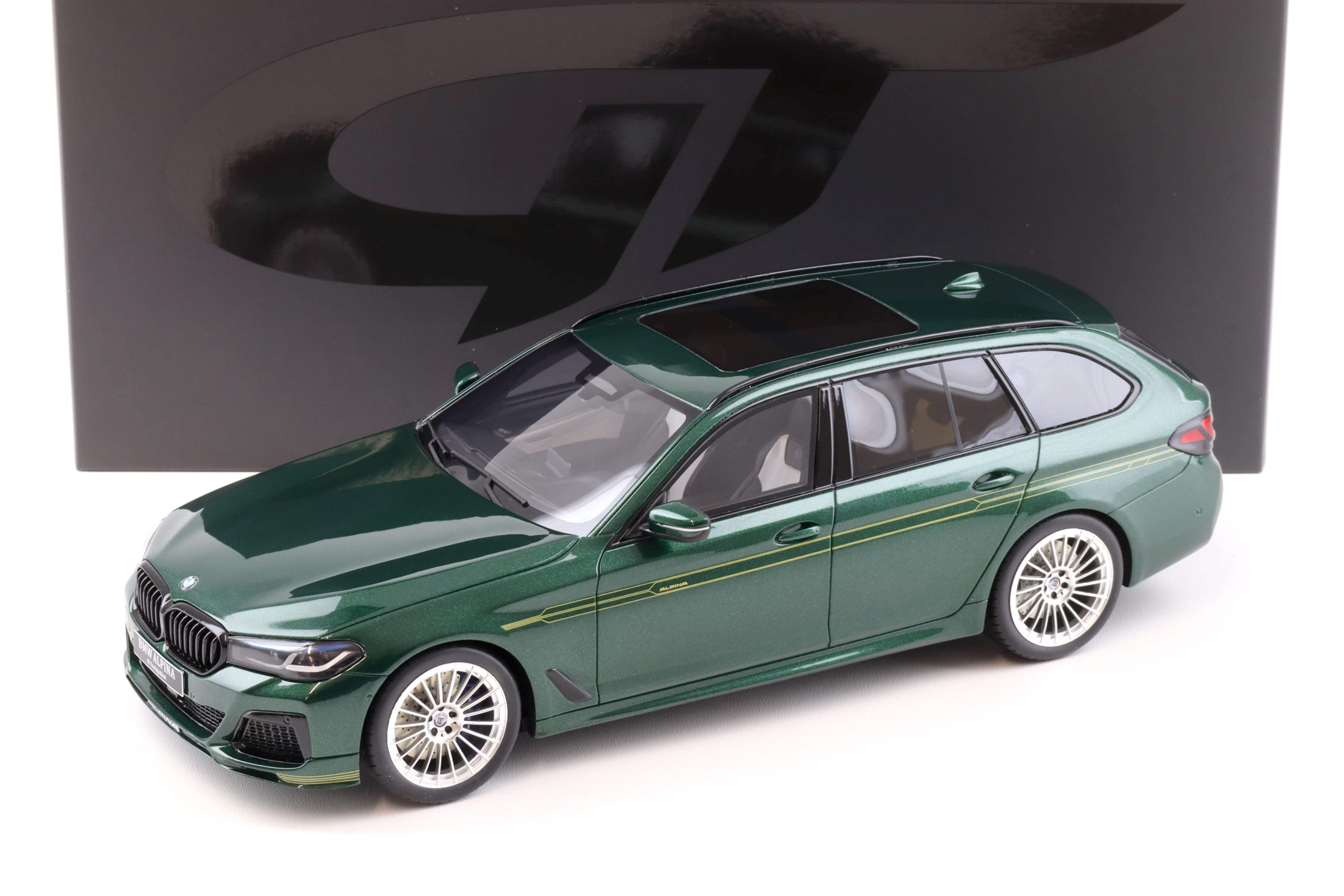 GT Spirit 2023 BMW Alpina B5 5 Series Touring Wagon Green Metallic 1:18 ...