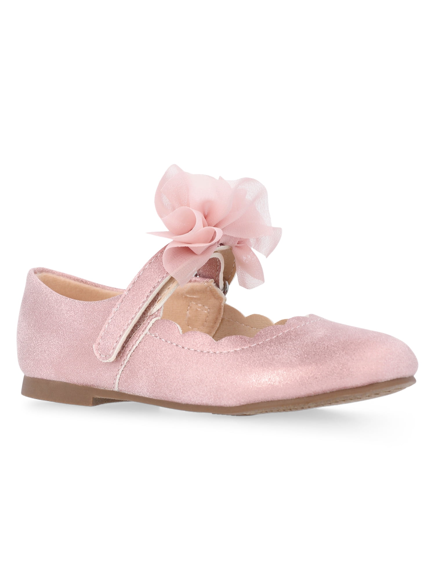 Wonder Nation Toddler Girls Easter Bow Flats - Walmart.com