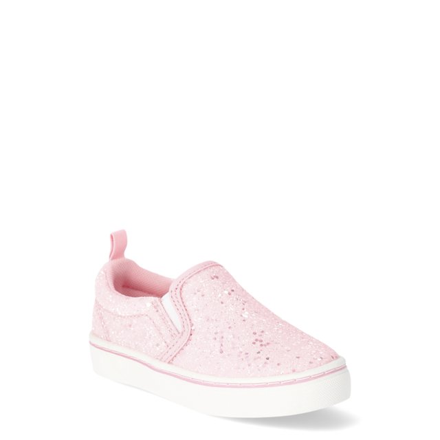 Wonder Nation Toddler Girls’ Slip-On Sneakers - Walmart.com