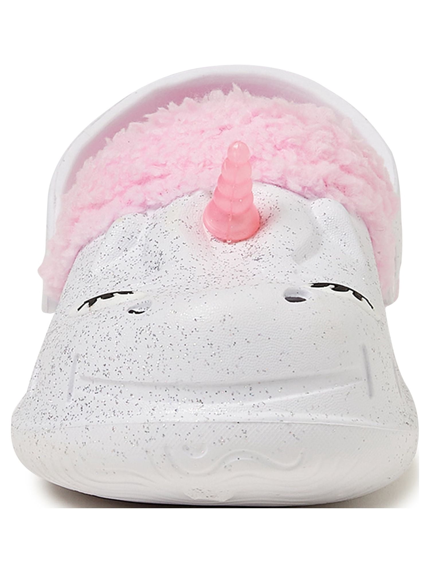 GT by Goldtoe Toddler Girl Unicorn and Furlined Clog - Walmart.com