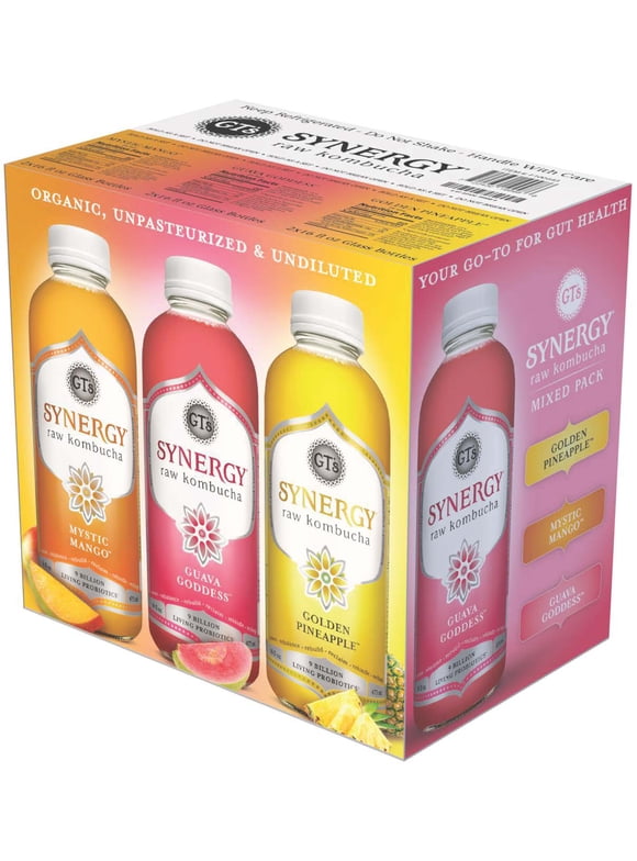 GT's Synergy Kombucha in Bottled Kombucha Tea - Walmart.com