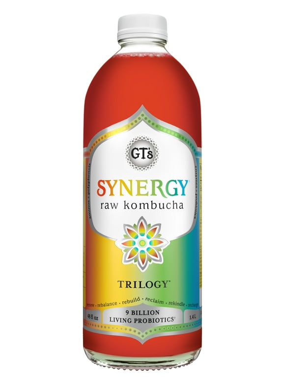 GT's Synergy Kombucha in Bottled Kombucha Tea - Walmart.com