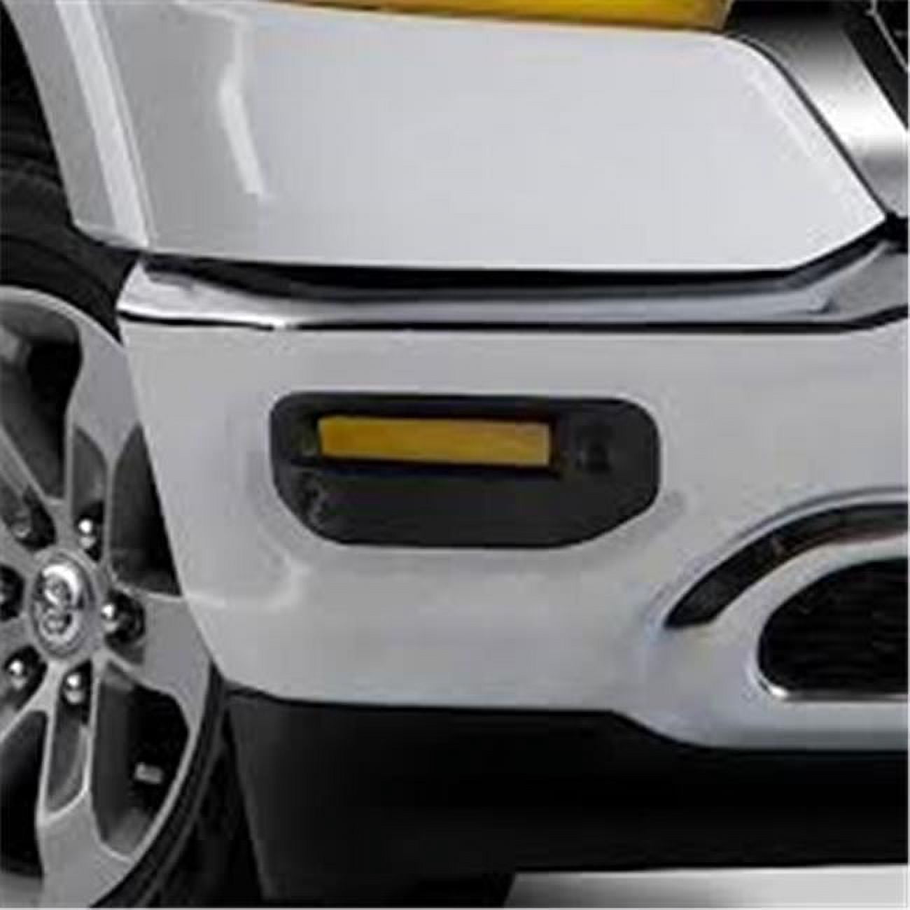 GT0768FY Transparent Yellow Fog Light Covers for 2019-2021 Ram 1500 ...