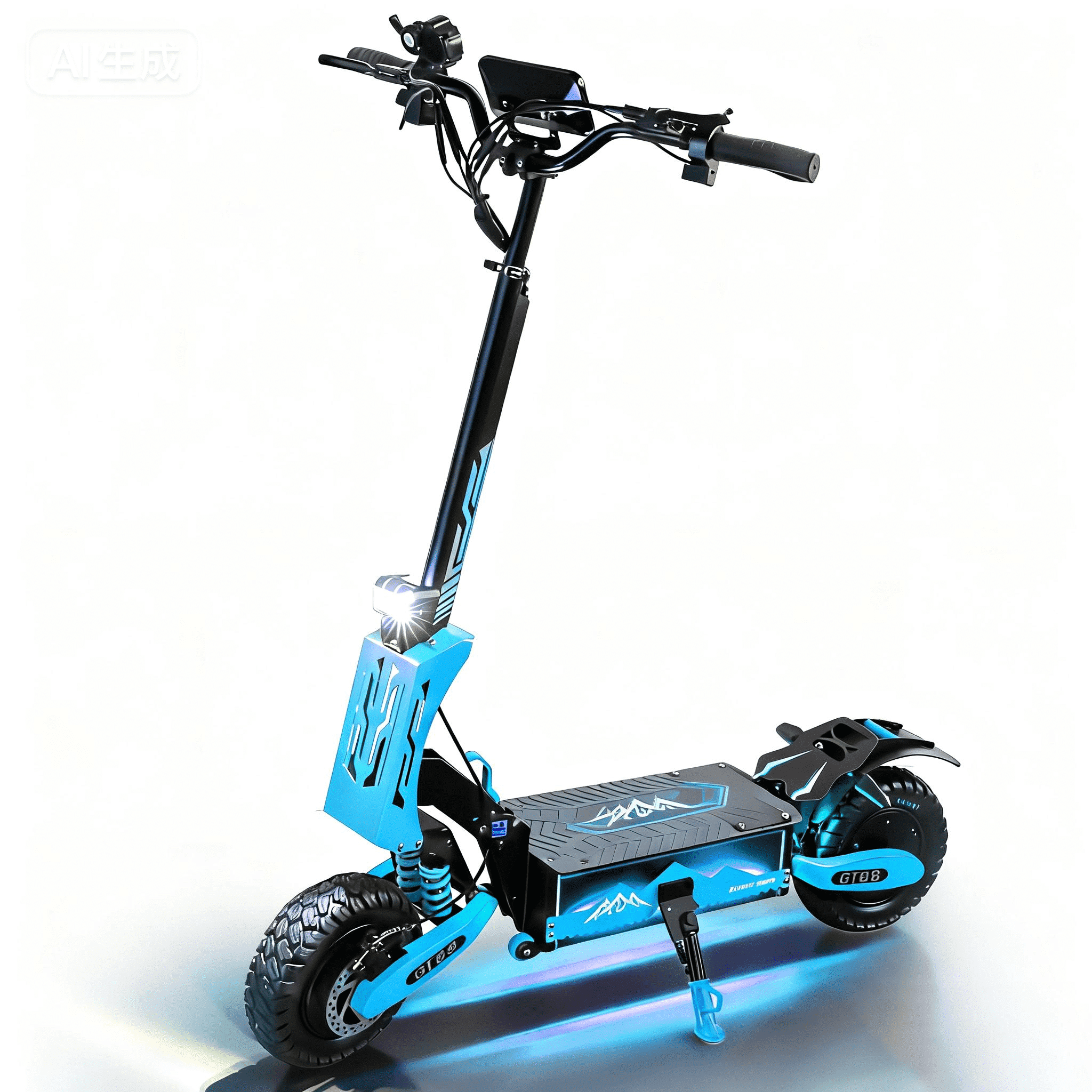 GT08 Electric Scooter for Adult 5600W Dual Drive, Top Speed 50MPH ...