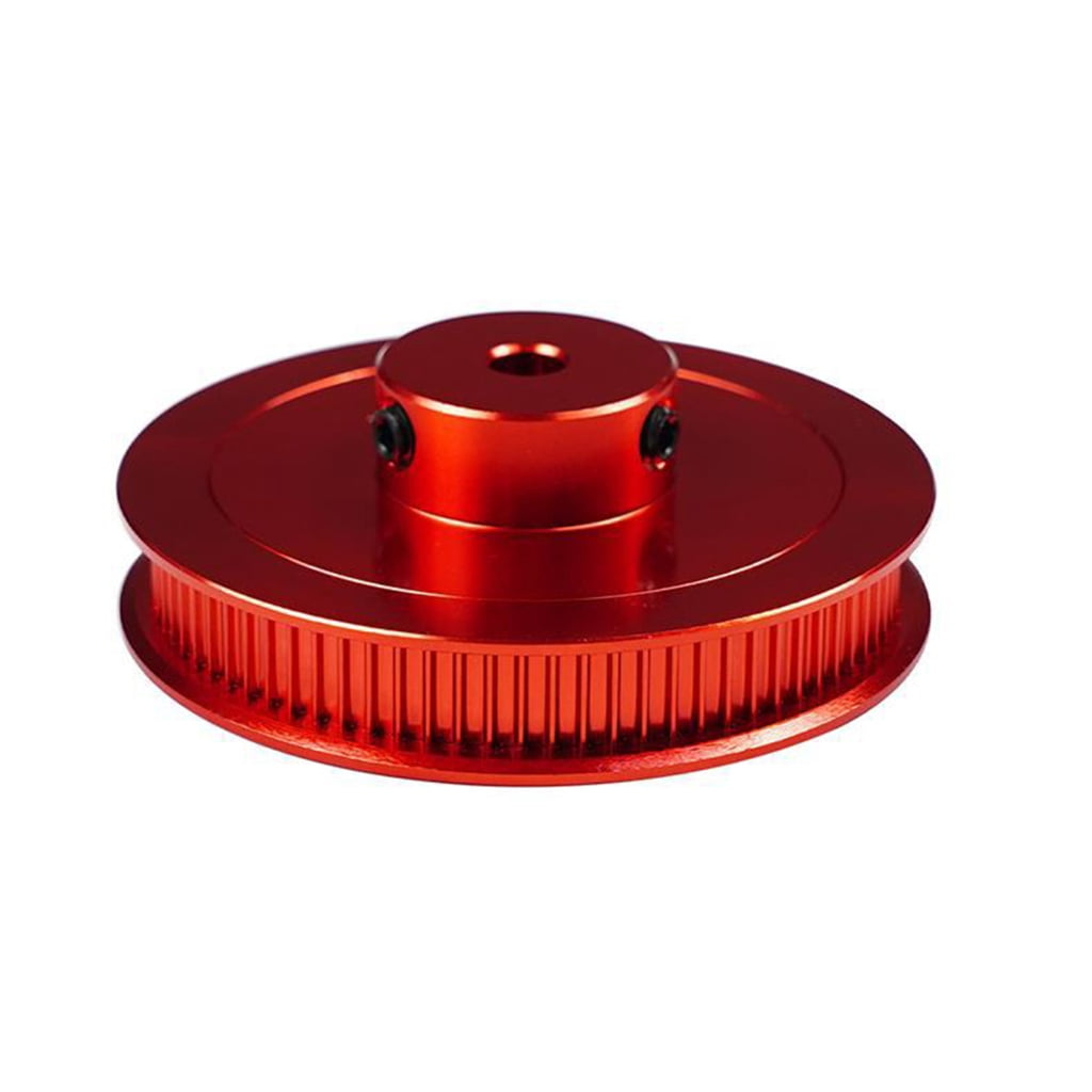 GT2 Timing Pulley Width 6mm 80 Teeth Wheel Bore 6mm Aluminum Gear Teeth ...