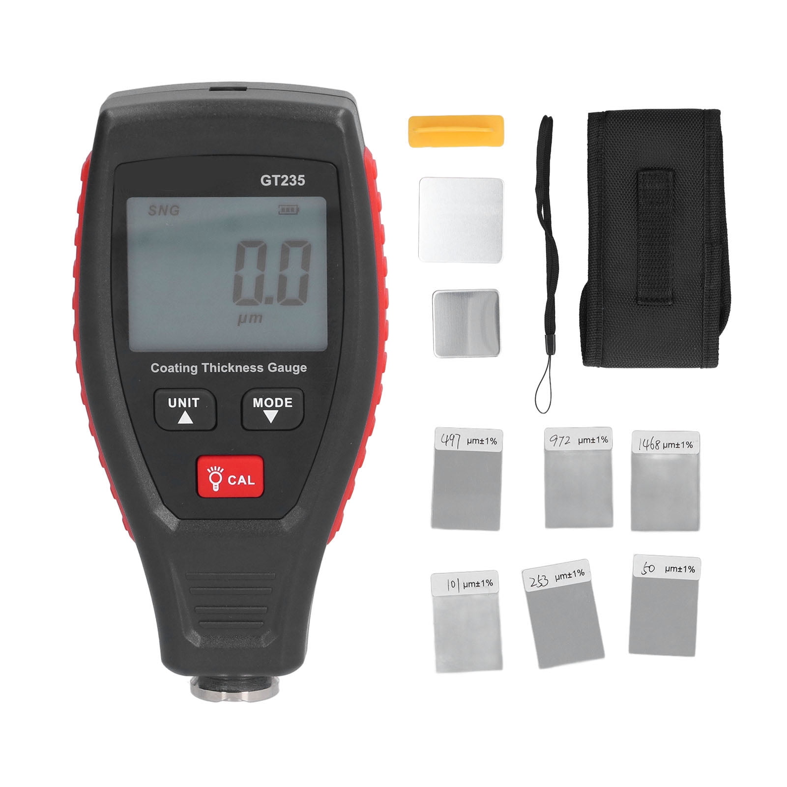 GT235 Coating Thickness Gauge Portable High Accuracy Car Paint Film ...