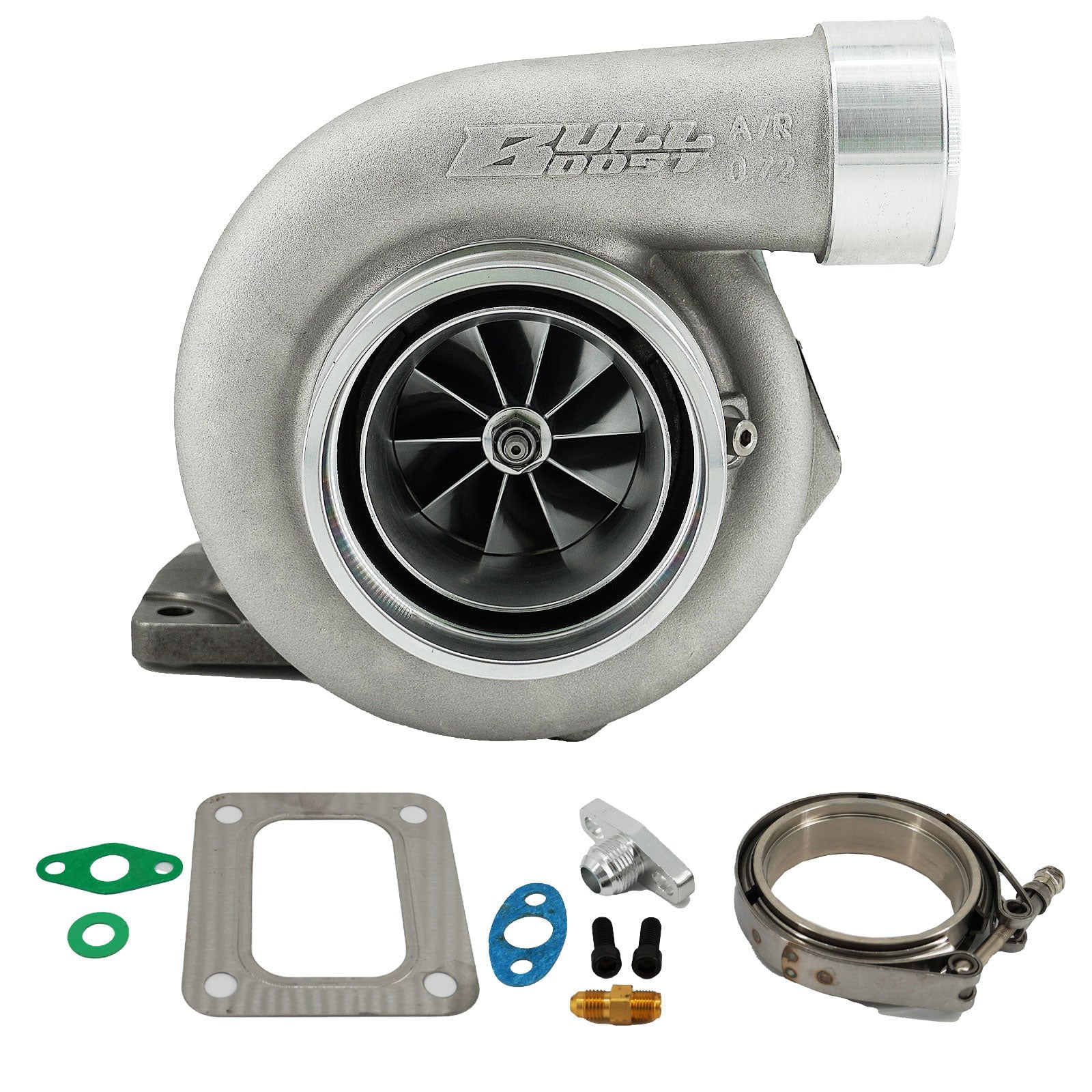 GT35 GTX3582 Billet Wheel Turbo .82 A/R T4 Vband Turbine Housing Anti ...