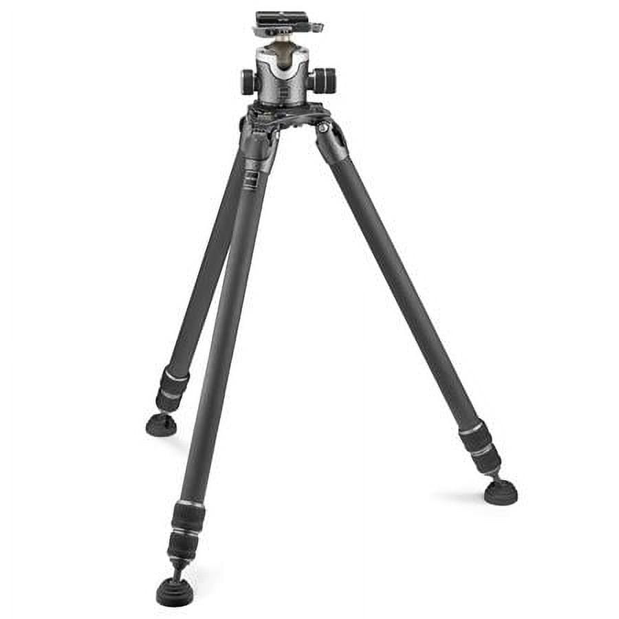 GT3533LS Systematic Series 3 3-Section Carbon Fiber Long Tripod with ...