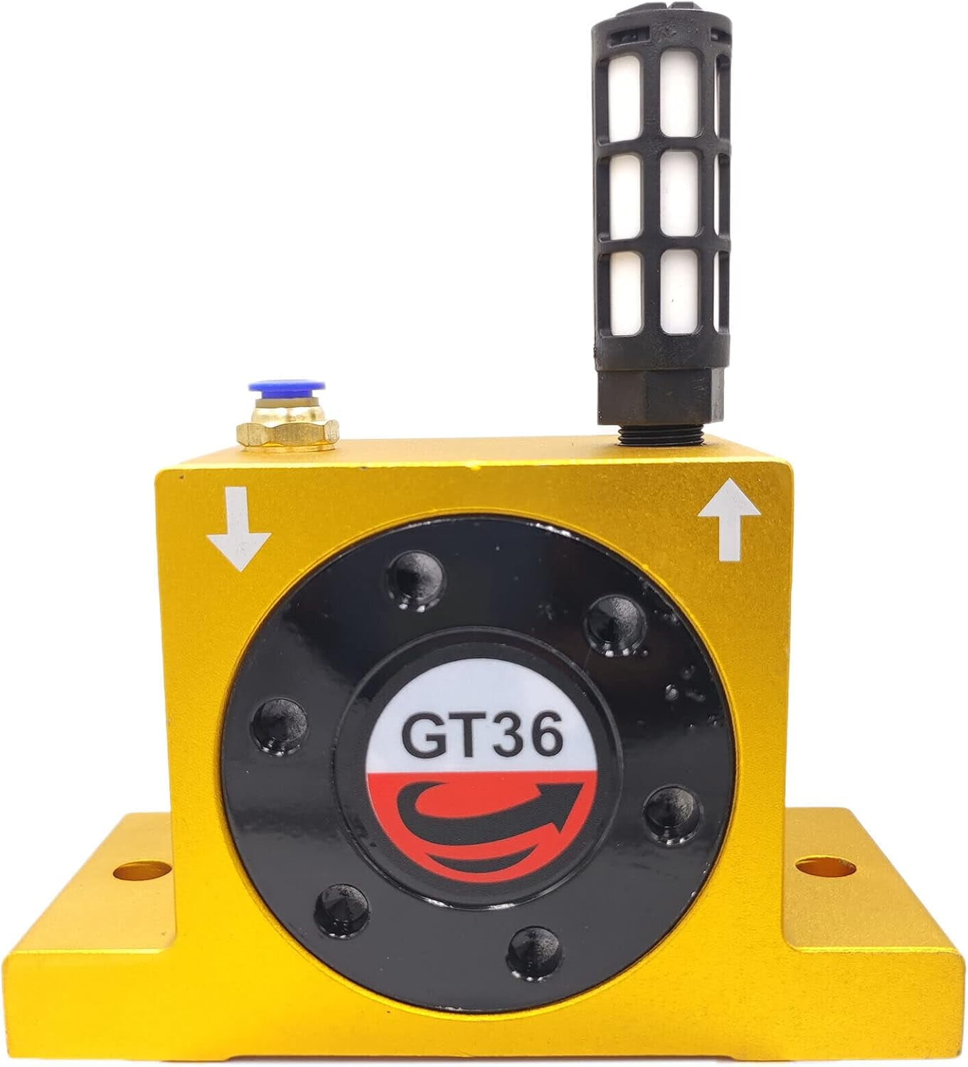 GT36 G 3/8'' Pneumatic Air Turbine Vibrator Silent Golden GT Series ...