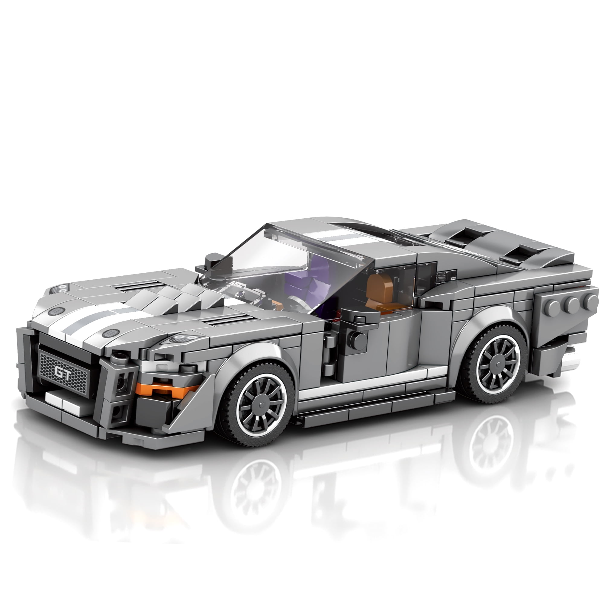 GT500 Car Building Set, Super Cars MOC Building Block Toys Compatible ...