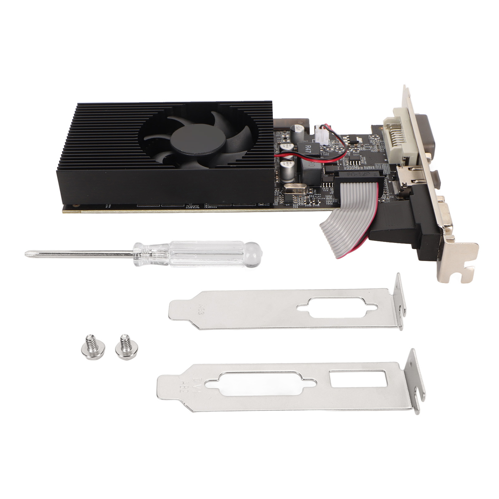 GT610 2G GDDR3 64bit Graphics Card Support DVI VGA HD Multimedia ...