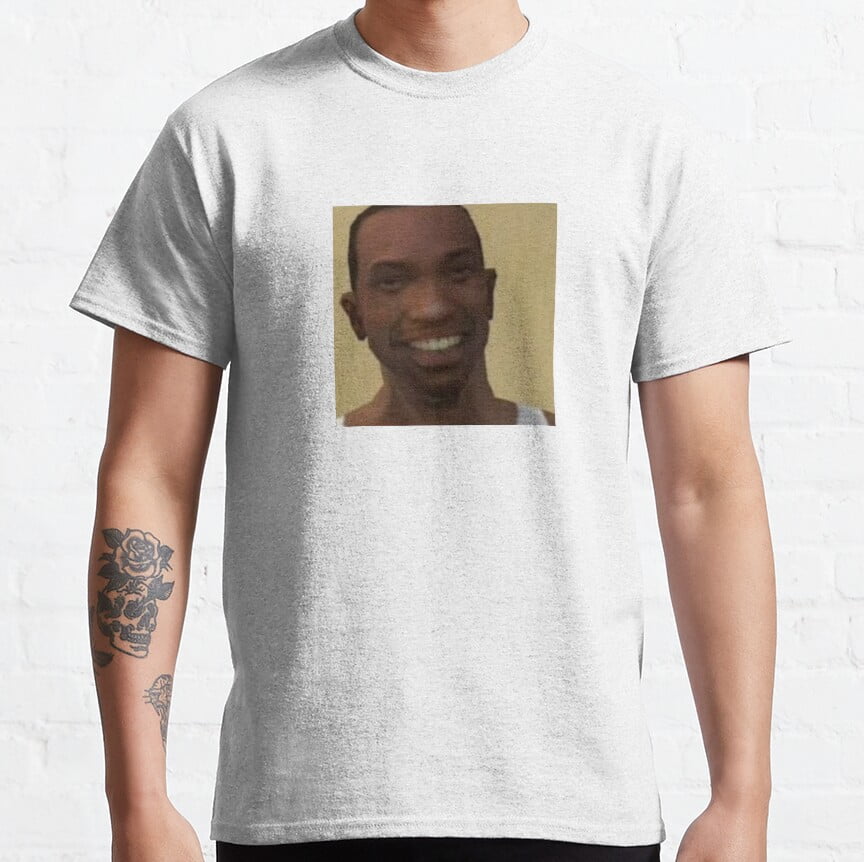 GTA San Andreas CJ Carl Johnson 4 Classic T-Shirt - Walmart.com