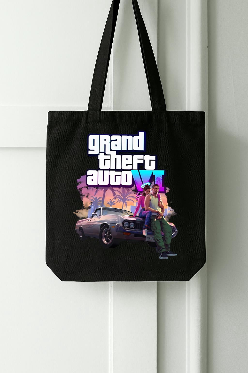 GTA6 GTA VI Bag, Grand Theft Auto 6 T-Bag, GTA 6 Fans, Vice City ...