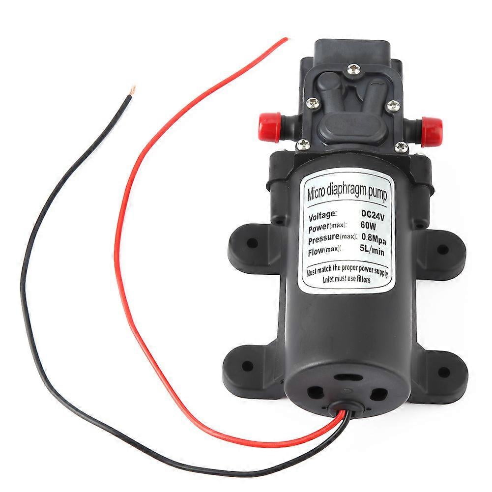 GTB 24V 60W Mini Electric Water Pump 5L/m Flow Micro Diaphragm Pump 1 ...