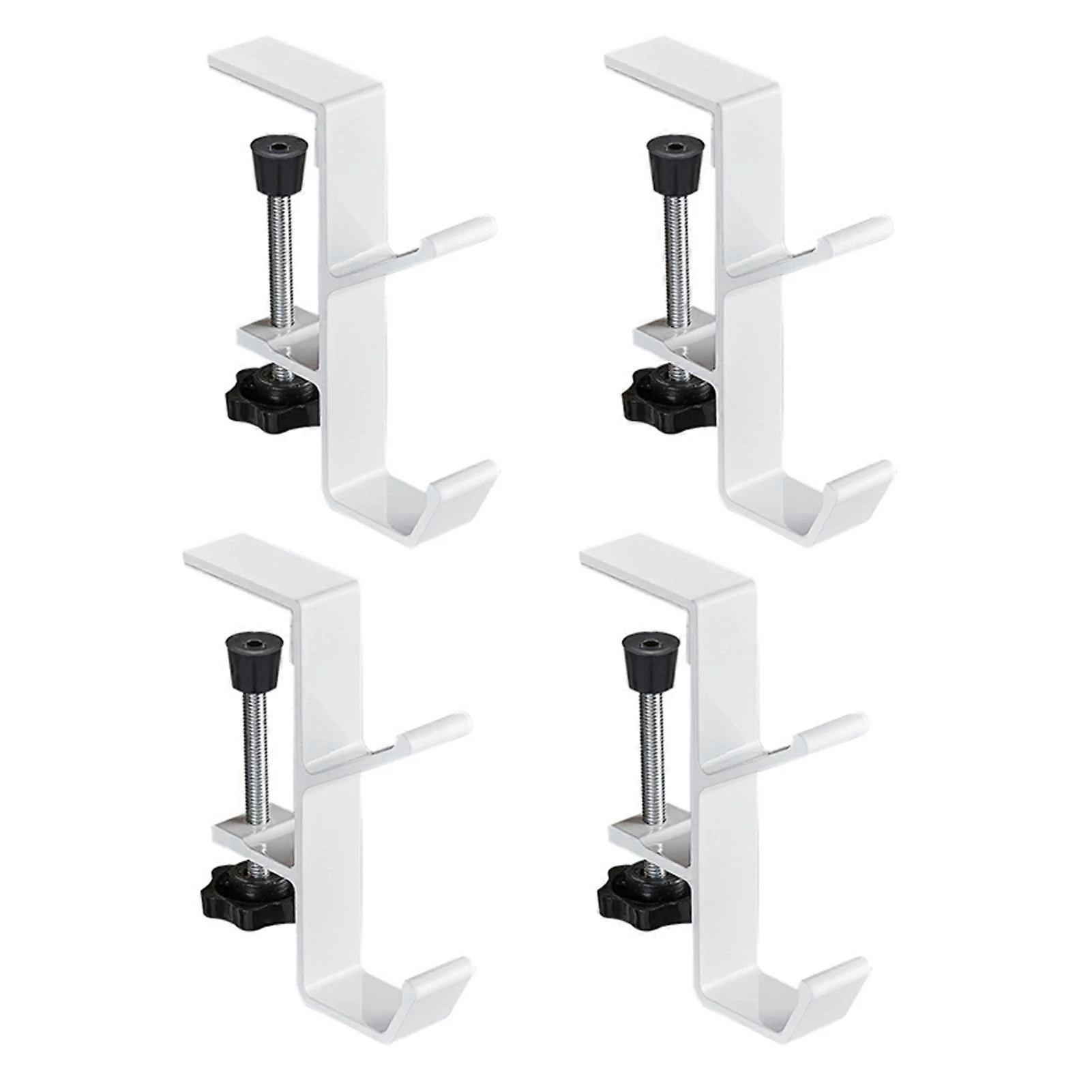GTB 4pcs Clamp-On Utility Hook for Handbags Backpack - Under Table ...