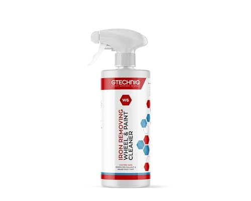 Gtechniq W6 Iron Removing Wheel & Paint Cleaner for Cars 16.9 fl oz ...