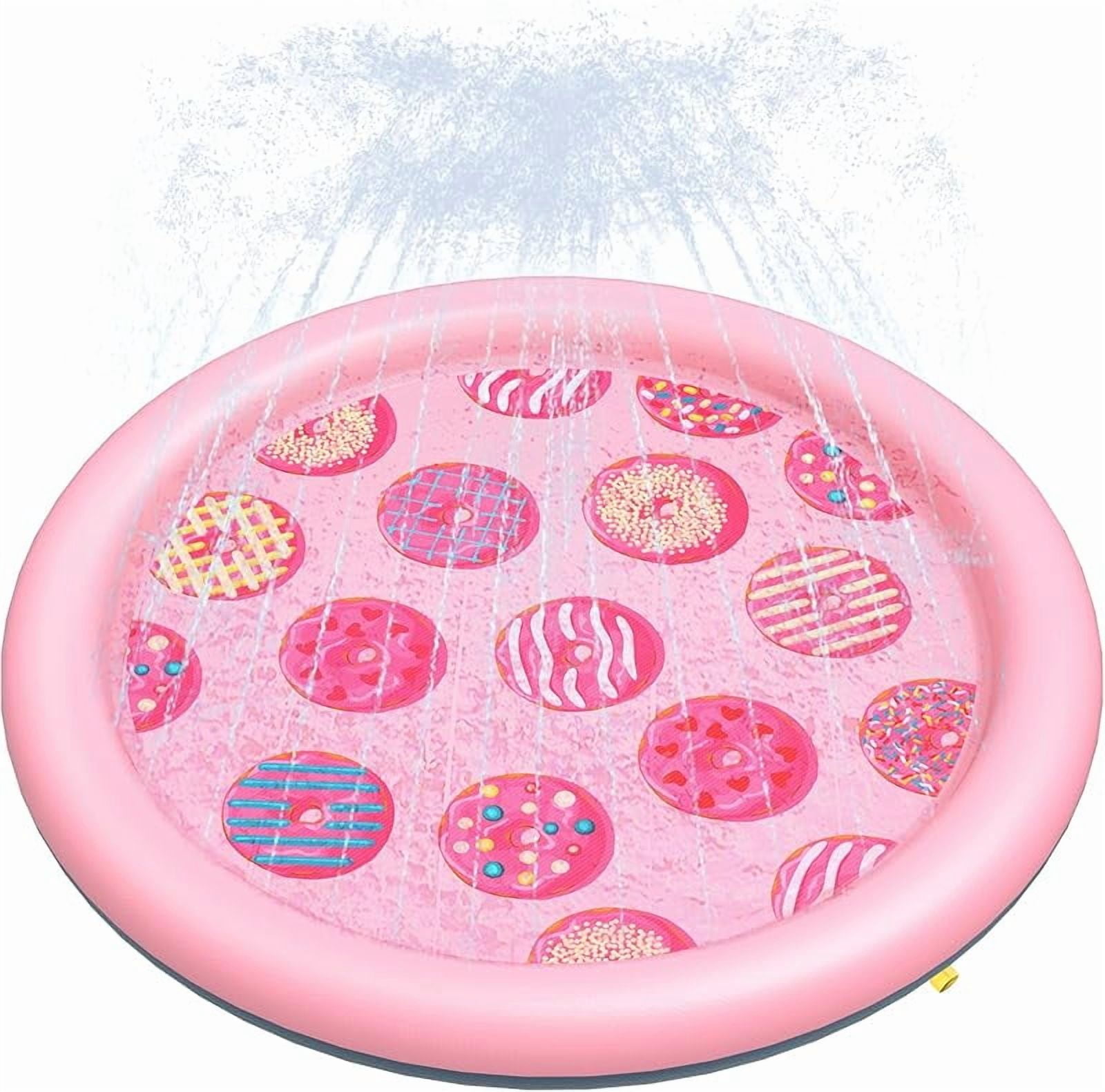 GTGT Splash Pad for Dogs & Kids, 97" Anti-Slip Doggie Splash Pad ...