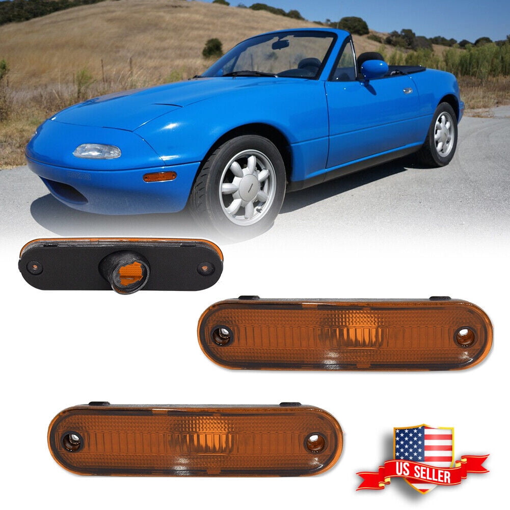 GTINTHEBOX 2PCS Amber Front Side Marker Signal Light Lamps For 1990 ...