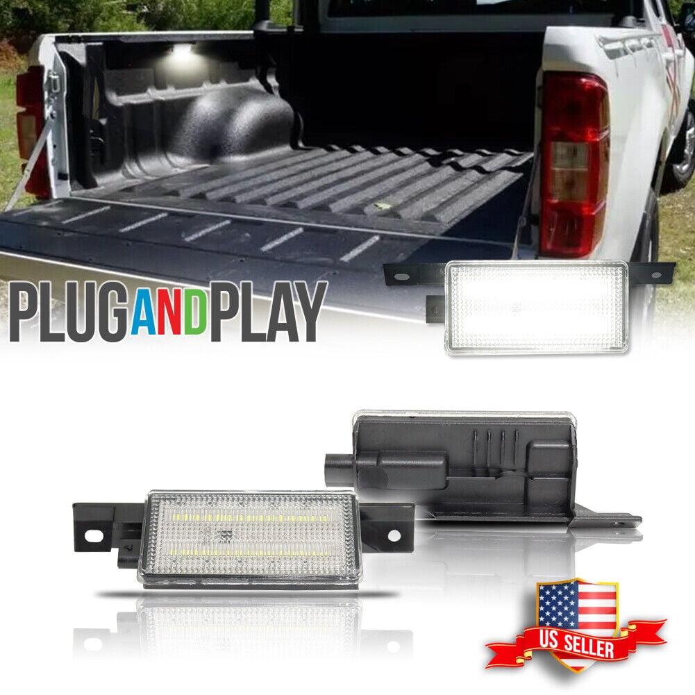 GTINTHEBOX 60-LED Truck Cargo Bed Lamps For Chevy/GMC 2014-2019 ...