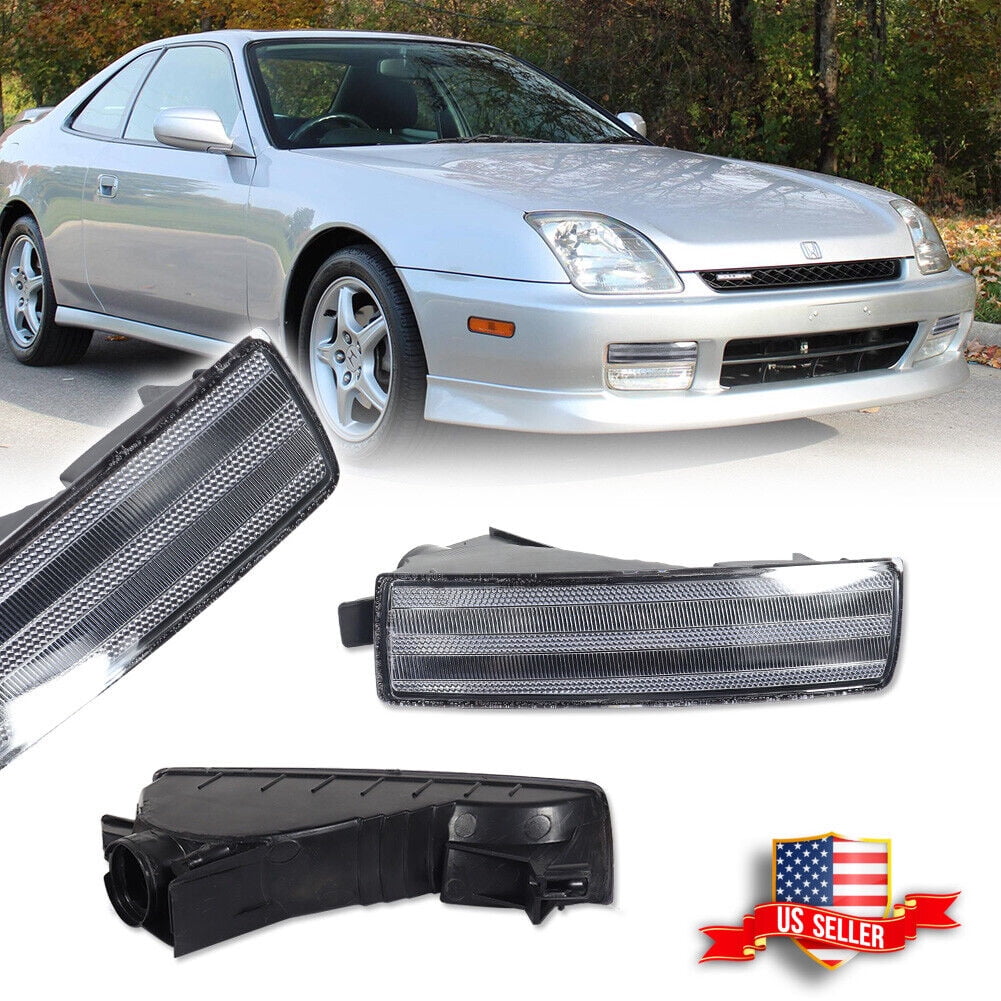 GTINTHEBOX Euro Style Clear Lens Front Bumper Signal Light Pair For ...