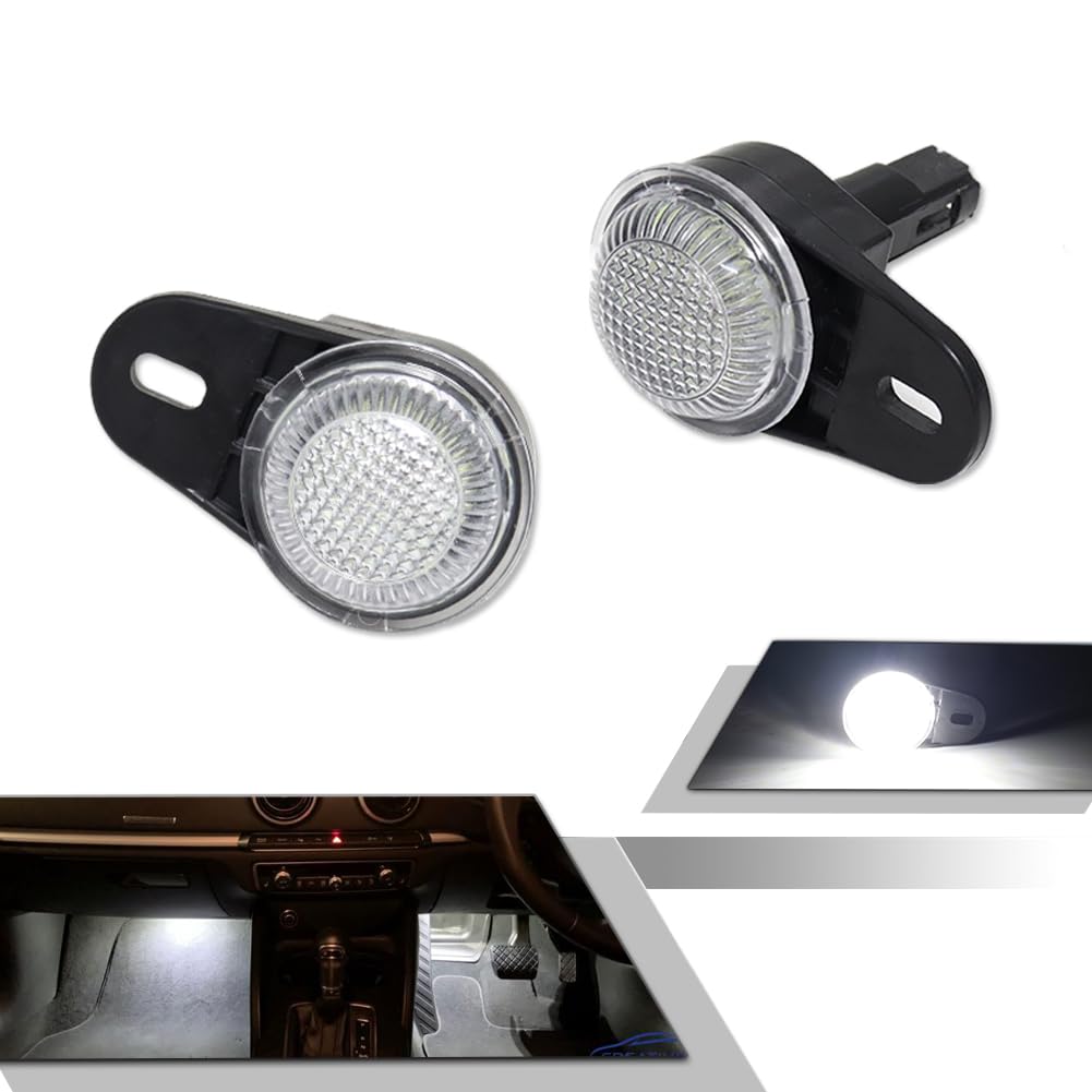 GTINTHEBOX Interior Courtesy White STF9 LED Light Footwell Lights Under ...