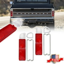 KENRTIR Clear Reverse Backup Light with Gaskets for 1967 1968 1969 1970 ...