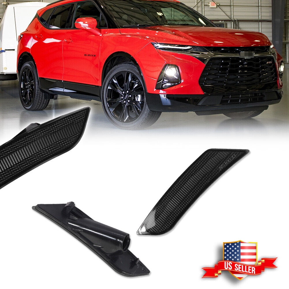 GTINTHEBOX Smoked Lens Front Bumper Side Marker Lights For 2013-2014 ...