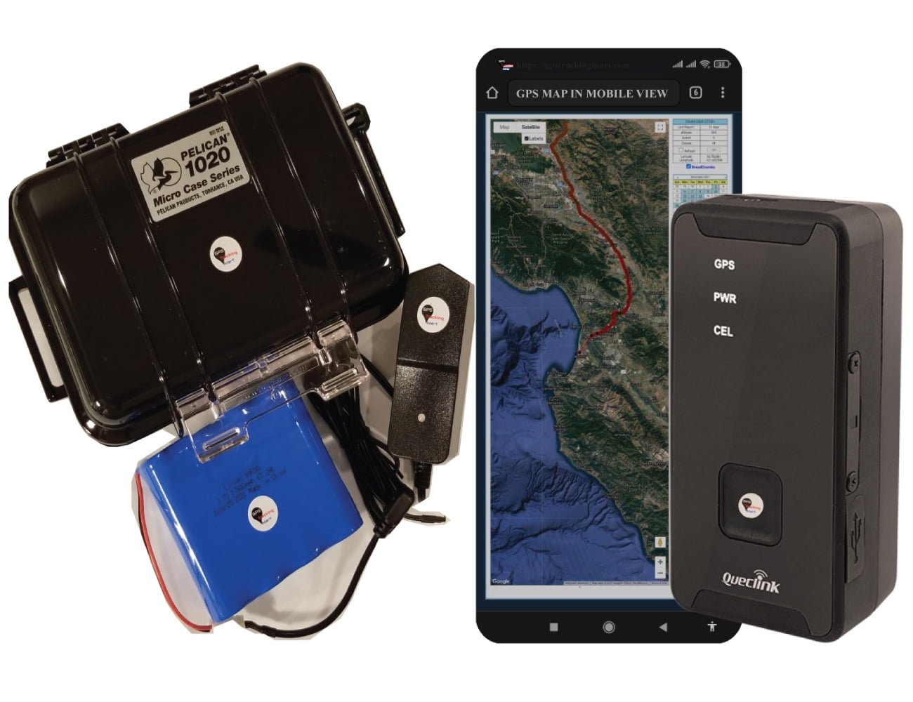 GTM Queclink GL320MG Real Time 4G GPS Tracker with 1020 Extended ...