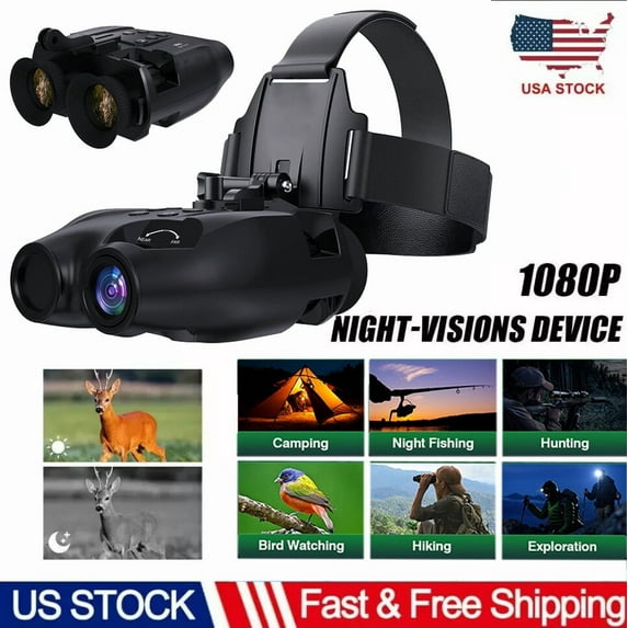 GTMEDIA N4 Night Vision Goggles Infrared Binoculars For Camping Birding ...