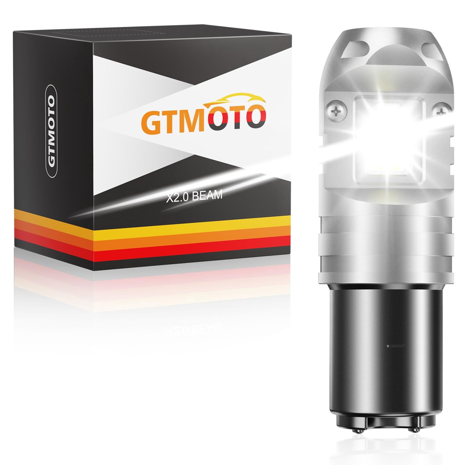 GTMOTO BA20D S2 LED CM31 Bulb for Chinese Taotao Scooter Moped ATV Bike ...