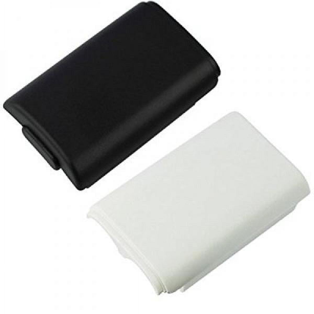 GTMax Black Controller Battery Cover + White Controller Battery Cover ...