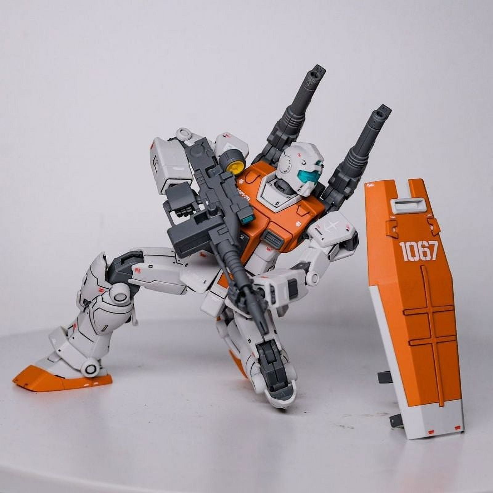 GTO Morocco GM RGM-79 HG 1/144 Repair Double Cannon Advanced Version Assemble The Model Action ...