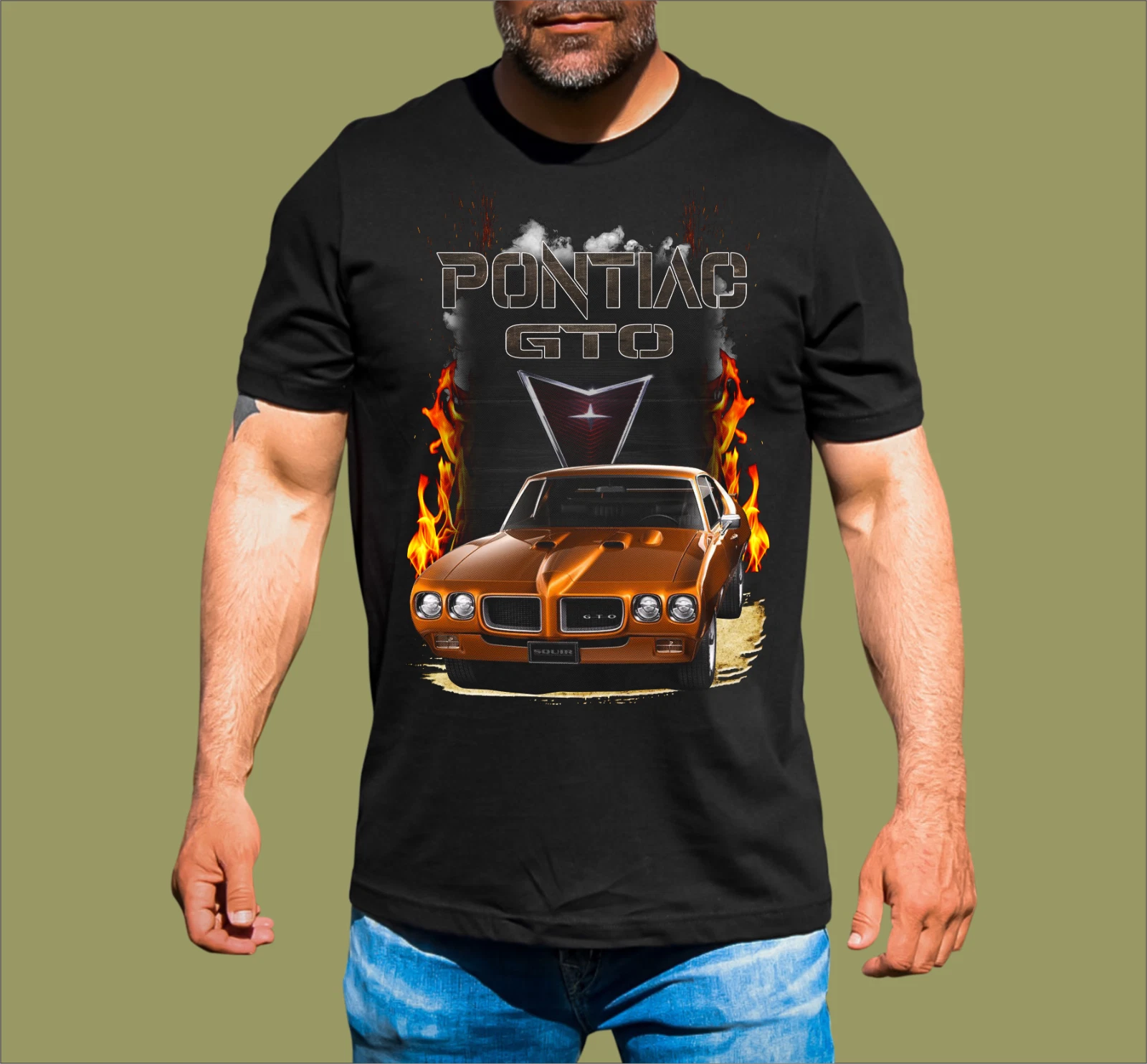 GTO PONTIAC T-SHIRT - Walmart.com