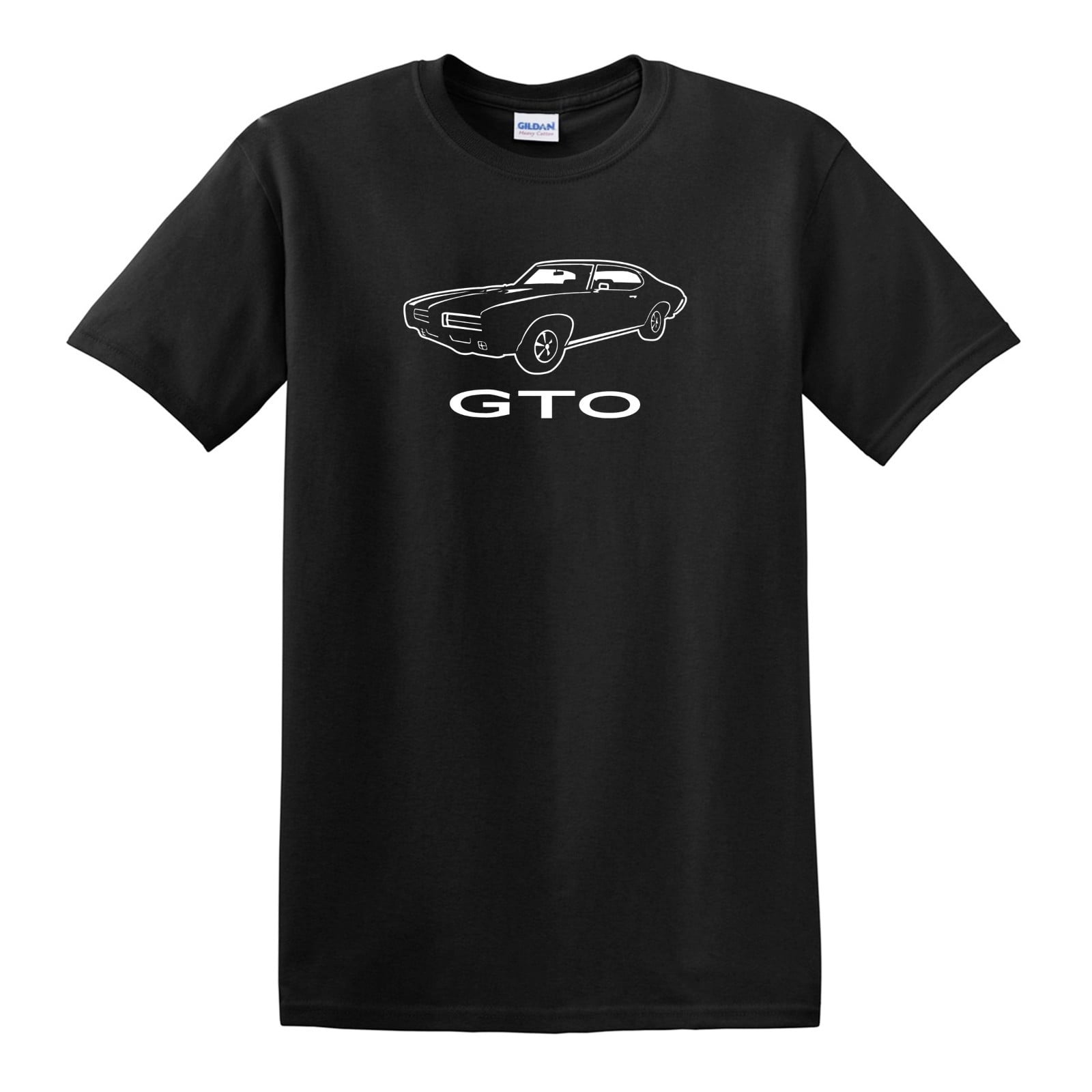 GTO T-shirt 1969 - Pontiac Classic Muscle Car - Walmart.com