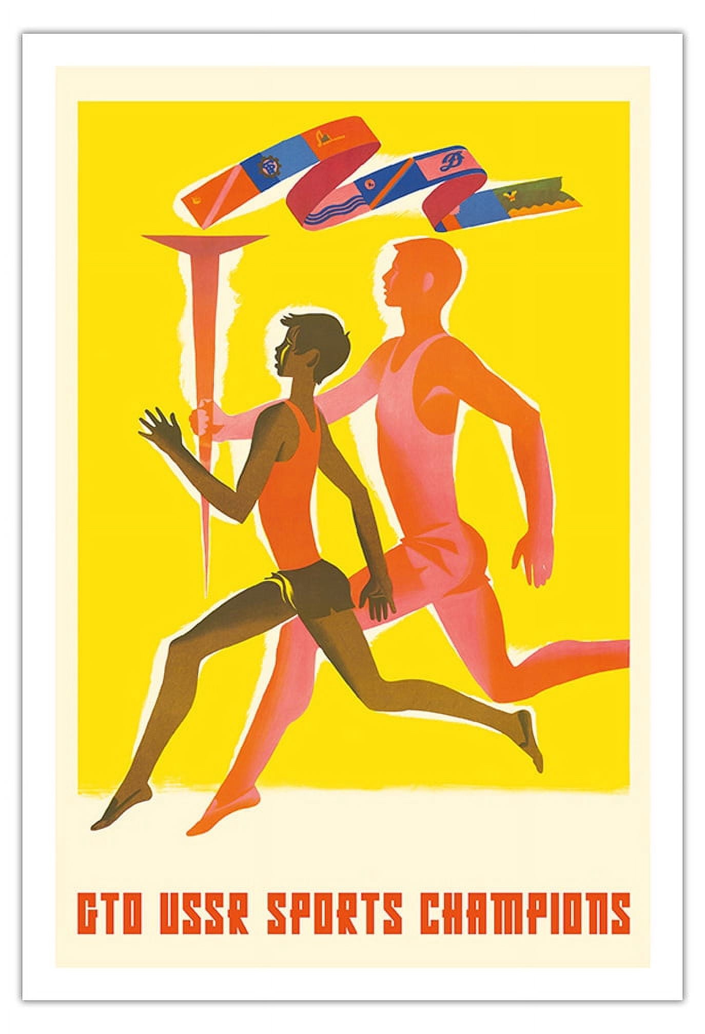 GTO USSR Sports Champions - Russian Physical Culture - Vintage Sports ...
