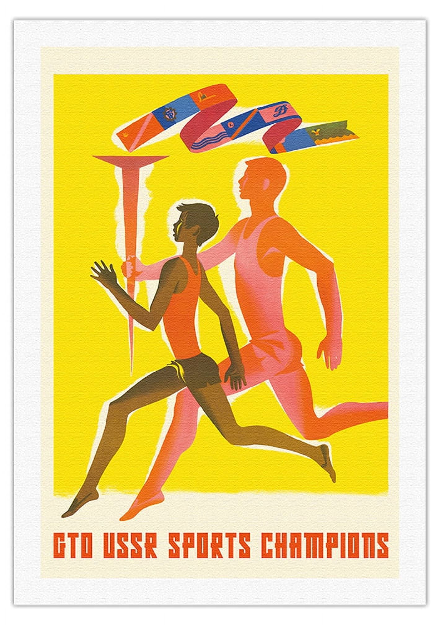 GTO USSR Sports Champions - Russian Physical Culture - Vintage Sports ...