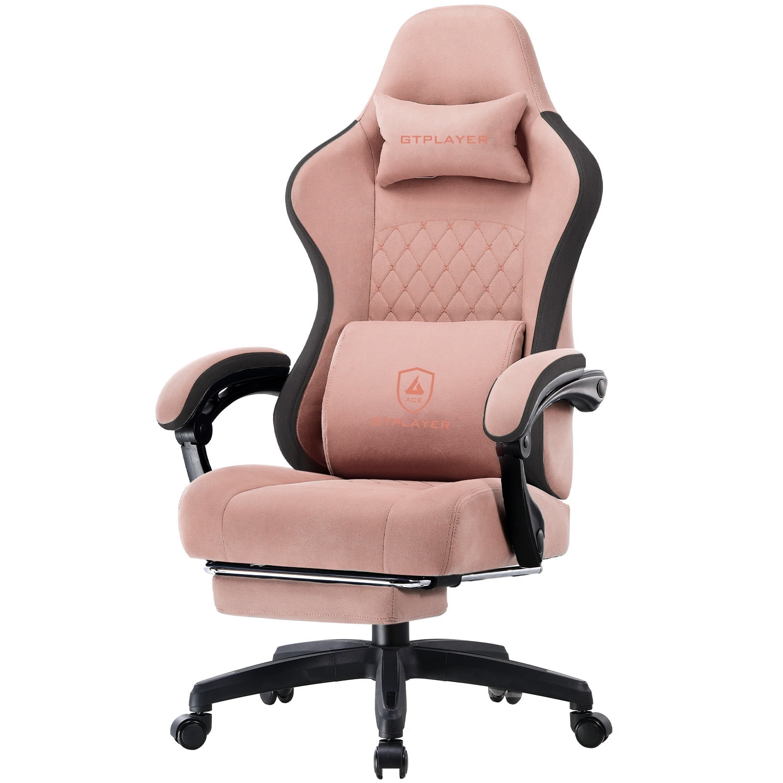 GTPLAYER Ergonomic High Back Pocket Spring Cushion Gaming Chair with ...