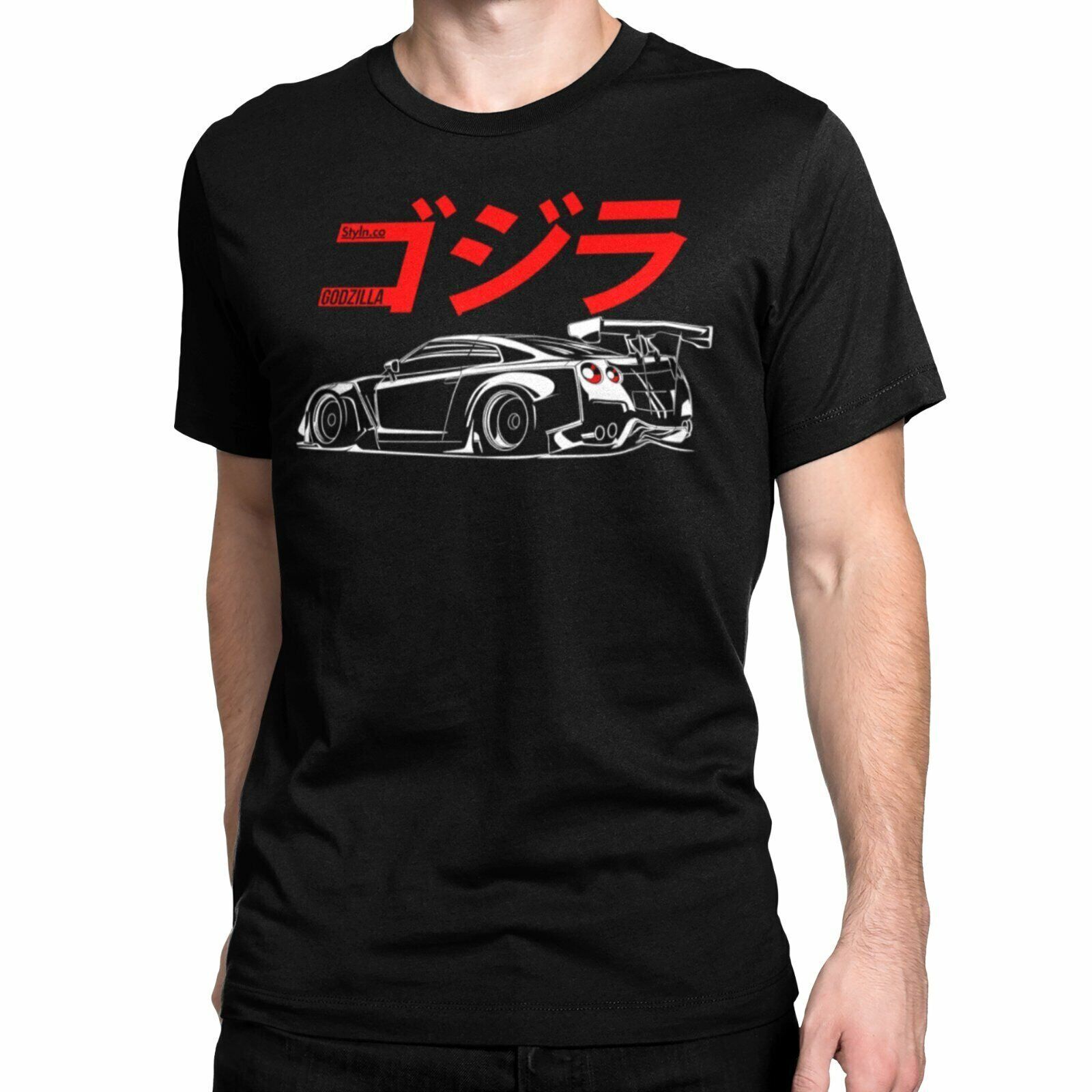 GTR R35 JAPAN STYLE T-Shirt Black S-3XL JDM Boost Turbo Nismo VQ Engine ...