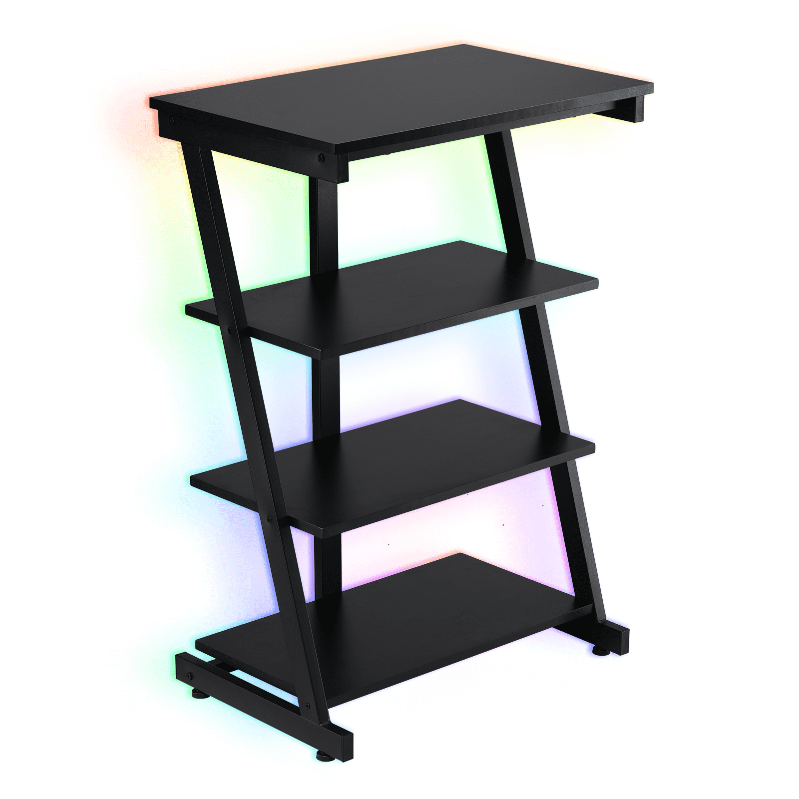 GTRACING 4-Tier RGB Storage Shelf - Walmart.com