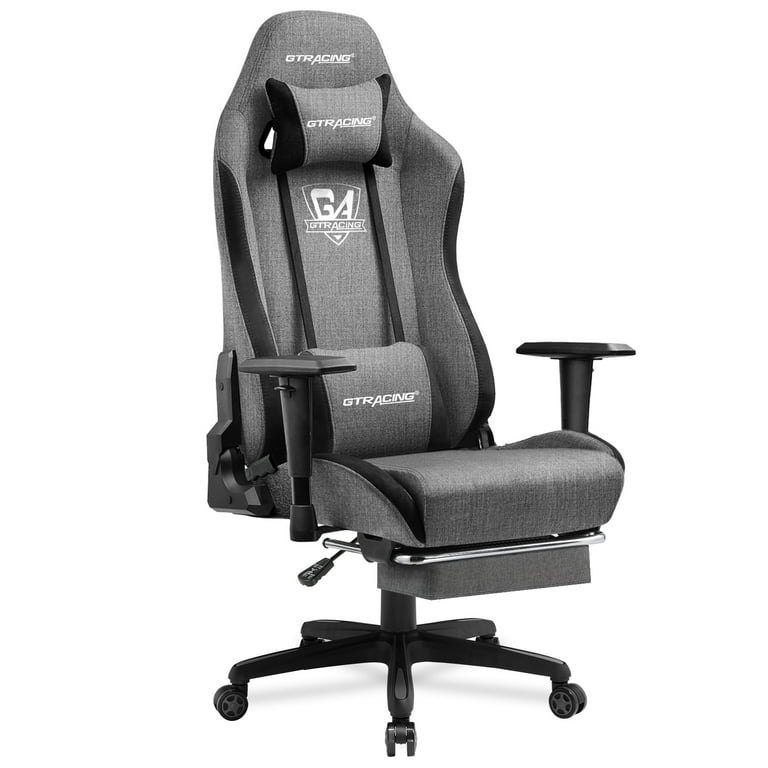 GTRACING Fabric Adjustable Height Reclining Gaming Office GTRACING Fabric Adjustable Height Reclining Gaming Office