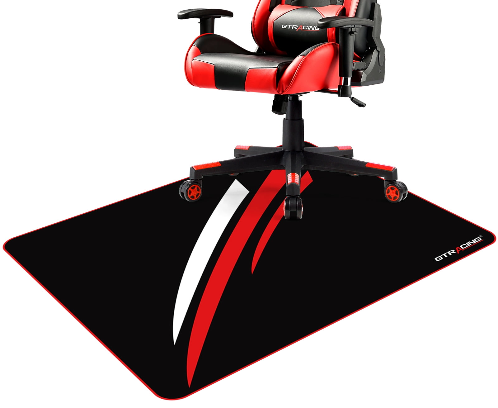 GTRACING Gaming Chair Mat for Hardwood Floor 43 x 35inch Office ...