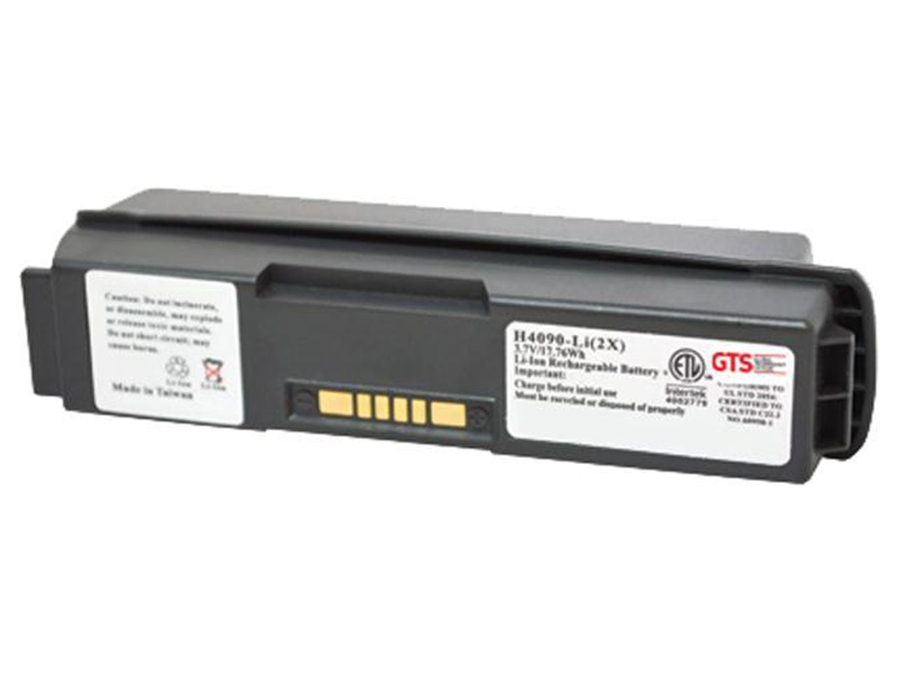GTS H4090-LI(2X) direct replament battery for Zebra WT4000 / WT4070 ...