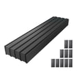 GTSABWAY 72.8" Length 10-Piece Heavy Duty Galvanized Steel Metal Roof ...
