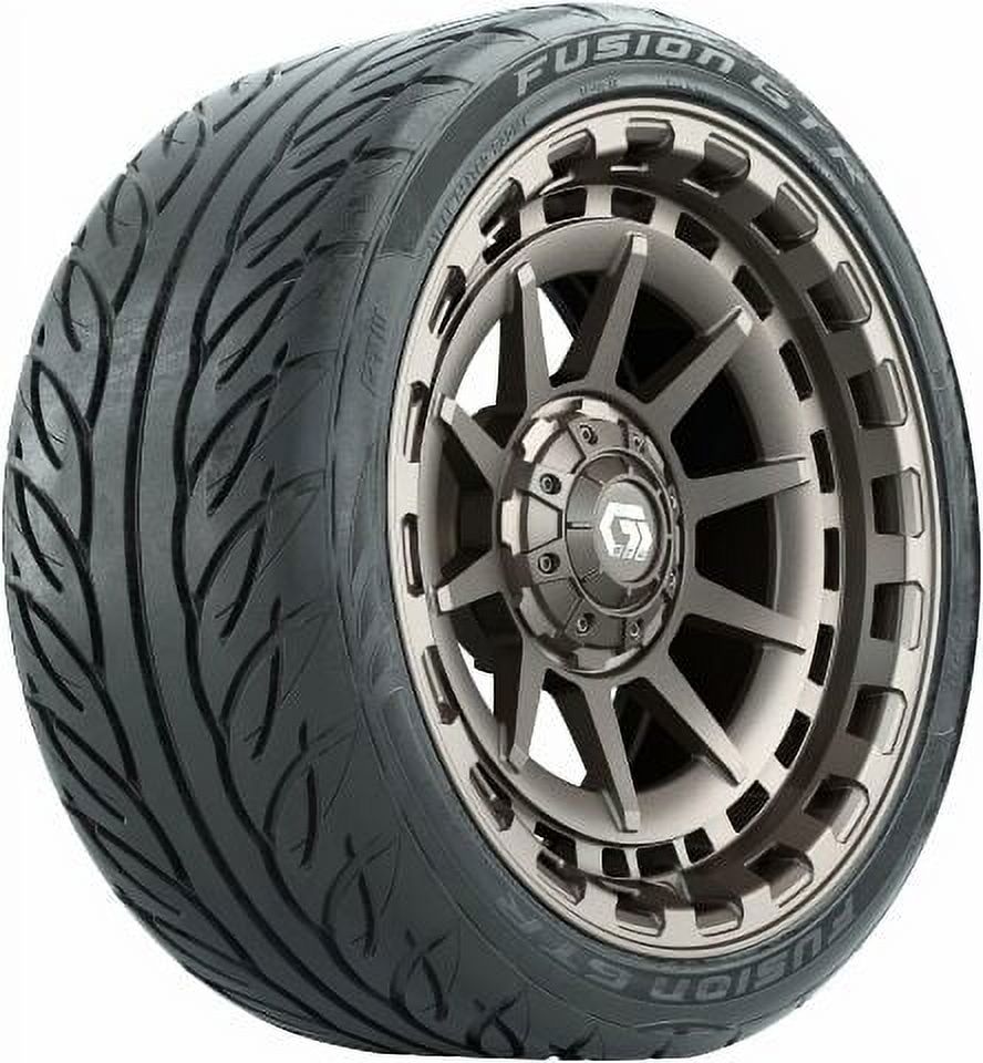 GTW Barricade 15" Chrome Wheel on 215/40-R15 (22") Fusion GTR Steel ...